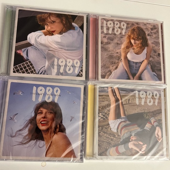 Taylor Swift | Media | 989 Taylors Version Set Of 4 Cds | Poshmark